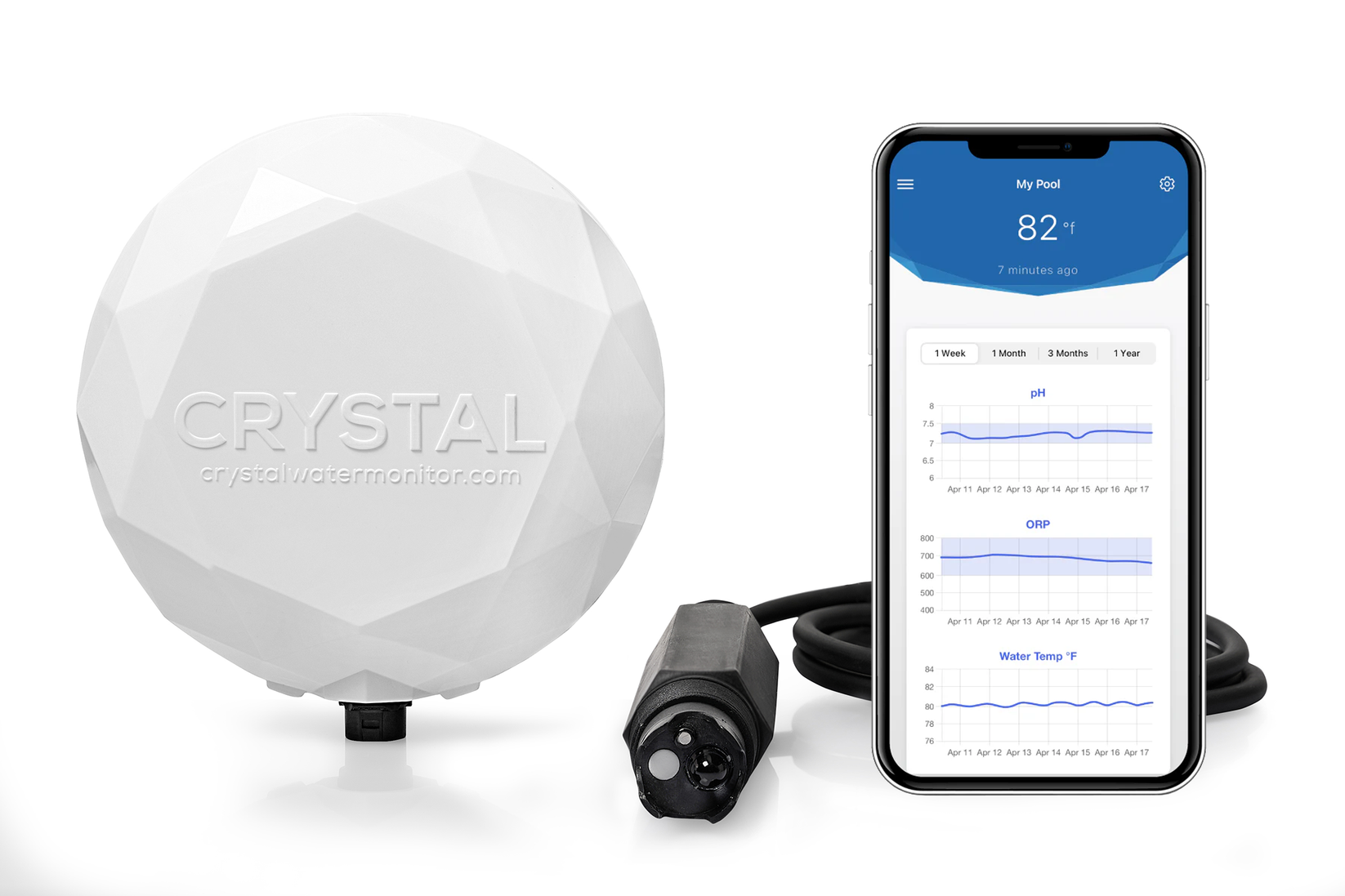 Digital Pool Water Tester: Smart Monitor - Crystal Water – Crystal ...